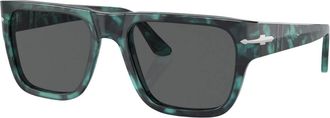 Persol unisex, Accessoires, Multicolore, Taille: 57 MM Po3348S 1211B1 Lunettes de soleil