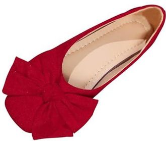 Generic Mocassins confortables avec noeud pour femme, couleur unie, &eacute;l&eacute;gantes, respirantes, l&eacute;g&egrave;res, classiques, d&eacute;contract&eacute;es, &agrave; enfiler, ballerines, travail