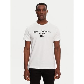 Dolce & Gabbana T-Shirt G8PD7Z G7B9X Wei&szlig; Regular Fit