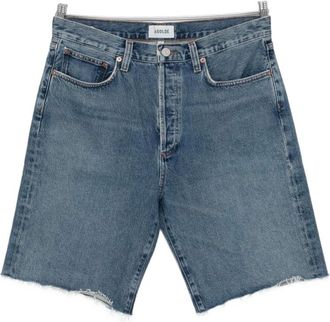 A Gold E Homme, Shorts, Bleu, Taille: W33 90s Short