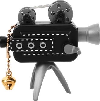 TOPBATHY Miniatur Retro Filmprojektor Figurine Handkurbel Vintage Theater Ornament Kompaktes Desktop Deko Sammlerobjekt Für Familienfeier Outdoor Kino