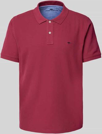 Fynch-Hatton Regular Fit Poloshirt mit Logo-Stitching