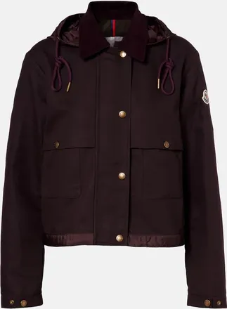 Moncler Jacke Aconitum aus einem Baumwollgemisch