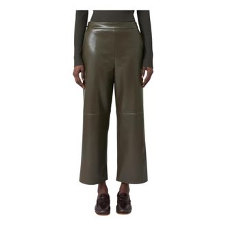 Max Mara Wide Hosen - - Trousers - Damen - Braun - S