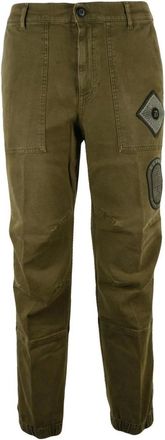 Dondup Homme, Pantalons, Vert, Taille: W32 Pantalon droit Gil