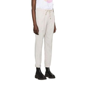 Herno Womens Gray Elastane Casual Pants