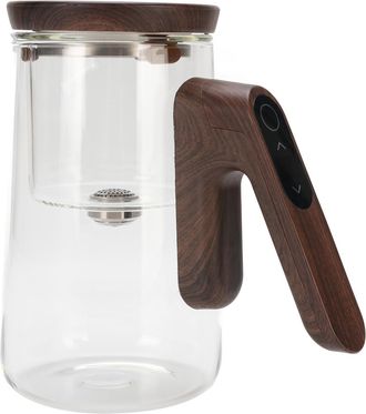 CHICIRIS Enchanti -Teekanne, Magischer Magnetischer Teekanne, 800 Ml Kapazit&auml;t, Bequemer Automatischer Brau -Timer, Feines Filtersystem, Transparentes Design f