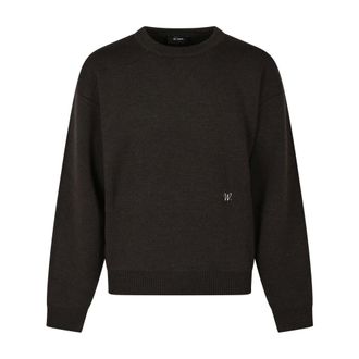 Willy Chavarria Pull brod&eacute; Chavarria - Homme - Pulls - Brun - Taille: L
