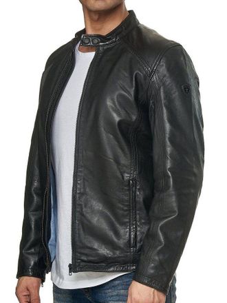 Tazzio Lederjacke 19707 moderne & zeitlose Echtleder Jacke