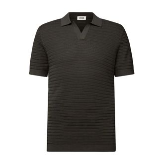 Drykorn Polo Braian Strick Struktur - - Tops - Herren - Braun - XL