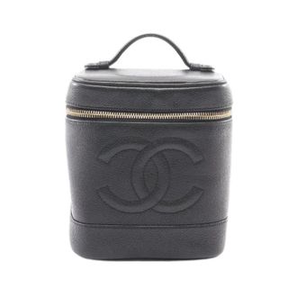Chanel Sac &agrave; main Pre-owned Coco Mark en cuir caviar - Femme - Pre-owned - Noir - Taille: ONE Size