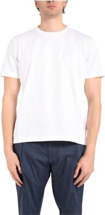 Dondup Homme, Tops, Blanc, Taille: L T-Shirt Oversize &agrave; Col Rond