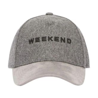 Max Mara Wkdpomposa Cap - - Accessories - unisex - Grau - ONE SIZE