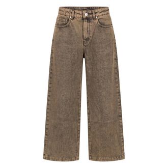 Moorer Jean Baggy - Femme - Jeans - Beige - Taille: W27