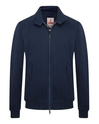 Baracuta Blouson in Washed-Optik mit Umlegekragen in