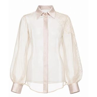 D.exterior D.exterior Shirts - - Blouses & Shirts - Damen - Wei&szlig; - XS