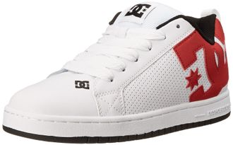 DC DC COURT GRAFFIK M SHOE XWRK, Herren Sneakers, Wei&szlig; (WHITE/RED/BLACK), 42 EU