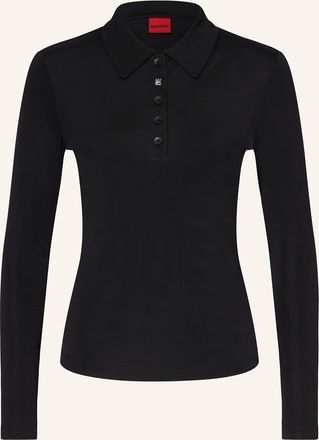 HUGO BOSS Hugo Jersey-Poloshirt Darosevil schwarz