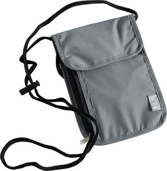 Generico Reise-Brieftasche aus Nylon | Diebstahlschutz mit Rei&szlig;verschluss, mehrere F&auml;cher und kompaktes Design zum Schutz von P&auml;ssen und Kreditkarten
