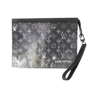 Louis Vuitton unisex, Pre-owned, Noir, Taille: ONE Size Pochette en Toile Pre-owned