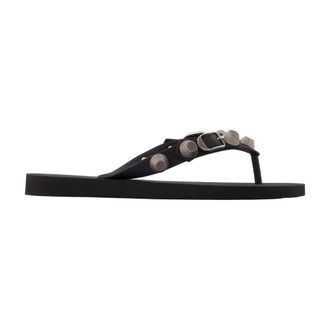 Balenciaga Cagole Zehentrenner-Sandale - - Shoes - Damen - Schwarzk - 36 EU