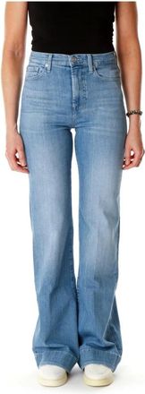 7 For All Mankind Femme, Jeans, Bleu, Taille: W27 Flared Jeans