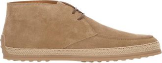 Tod's Schn&uuml;rstiefel - - Shoes - Herren - Beige - 40 EU