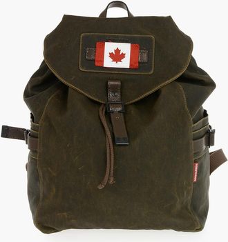 Dsquared2 Vintage Backpack FLAG With Side Pockets Dsquared2