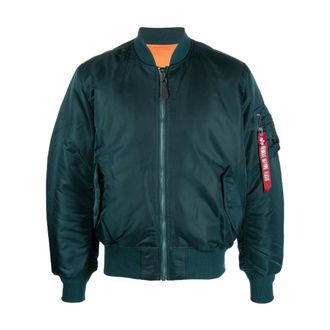 Alpha Industries Herren, Jacken, Blau, MGröße
