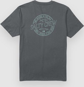 Salty Crew Skewed T-Shirt charcoal