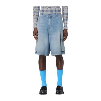 J.W.Anderson Homme, Shorts, Bleu, Taille: L Short Cargo en Denim