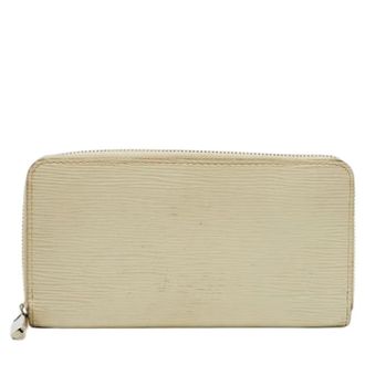 Louis Vuitton Pre-owned Vintage Leder Geldb&ouml;rse - - Pre-owned - Damen - Wei&szlig; - ONE SIZE