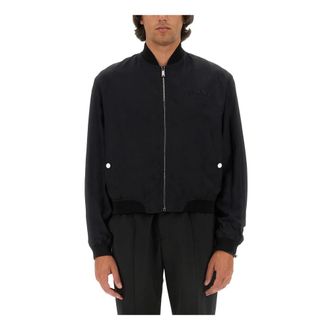 Versace Homme, Vestes, Noir, Taille: L Blouson R&eacute;versible La Vacanza