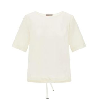 Herno Blusa in Viscose - - Tops - Damen - Wei&szlig; - 3XL