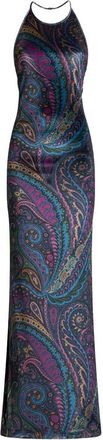 Etro Maxikleid - Blau
