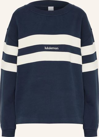 lululemon Lululemon Oversized-Sweatshirt Steady State blau