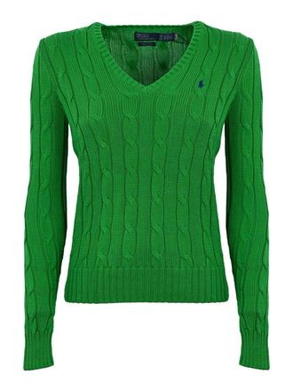 Polo Ralph Lauren Pull &Agrave; Col V - Vert
