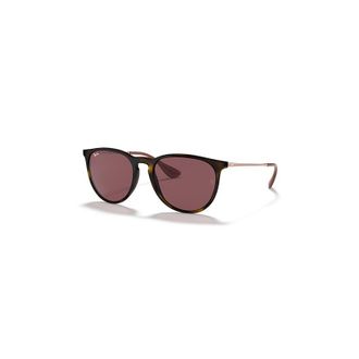Ray-Ban Erika Color Mix Sonnenbrillen Havana Fassung Violett Glas 54-18