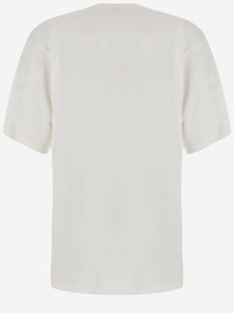 Balenciaga Womens T-Shirt Cotton White T-Shirts & Jerseys