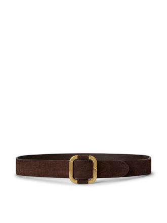Lauren Ralph Lauren G&uuml;rtel 412951457008 Dunkelbraun