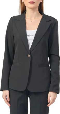 Yes-Zee YES Zee, Femme, Vestes, Noir, Taille: 40 FR Veste Crois&eacute;e