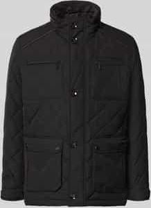 Bugatti Regular Fit Jacke in Stepp-Optik