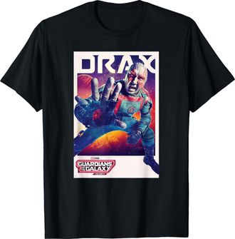 MARVEL Guardians of the Galaxy Volume 3 Drax Poster T-Shirt