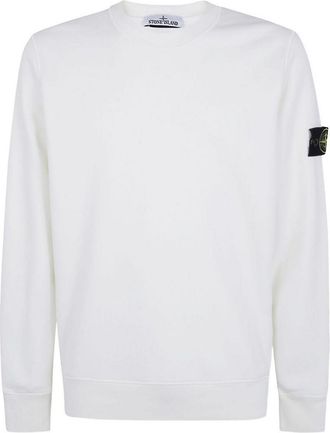 Stone Island Sweat-Shirts - Blanc