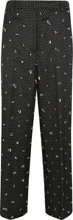 Dries Van Noten Damen, Hosen, Mehrfarbig, XSGr&ouml;&szlig;e