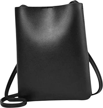 Holibanna Paquet &agrave; Bandouli&egrave;re Pour T&eacute;l&eacute;phone Portable Noir Paquet &agrave; Main Crois&eacute; En Toile Petit R&eacute;glable Adapt&eacute; Aux Femmes Shopping Voyages Poche Pour T&eacute;l&eacute;phone