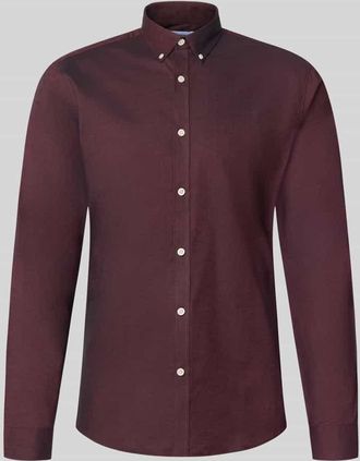 Lindbergh Regular Fit Freizeithemd aus Baumwoll-Mix Modell Oxford