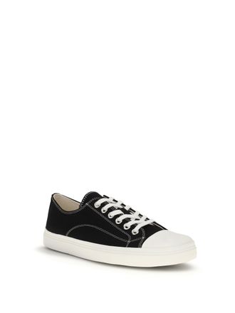 Moschino Mens Canvas Couture Sneakers Nero Upper: Cotton; Sole: Rubber