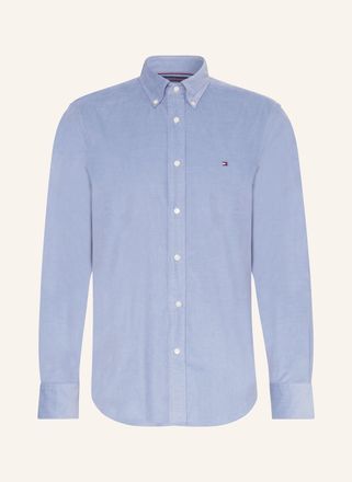 Tommy Hilfiger Cordhemd Regular Fit blau