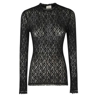 Isabel Marant Long Sleeve Tops - - Tops - Damen - Schwarzk - XS